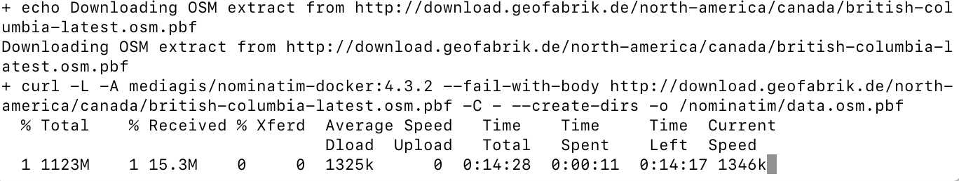 Run a free geocoder with Nominatim Docker