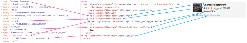 Google Nearby Search API