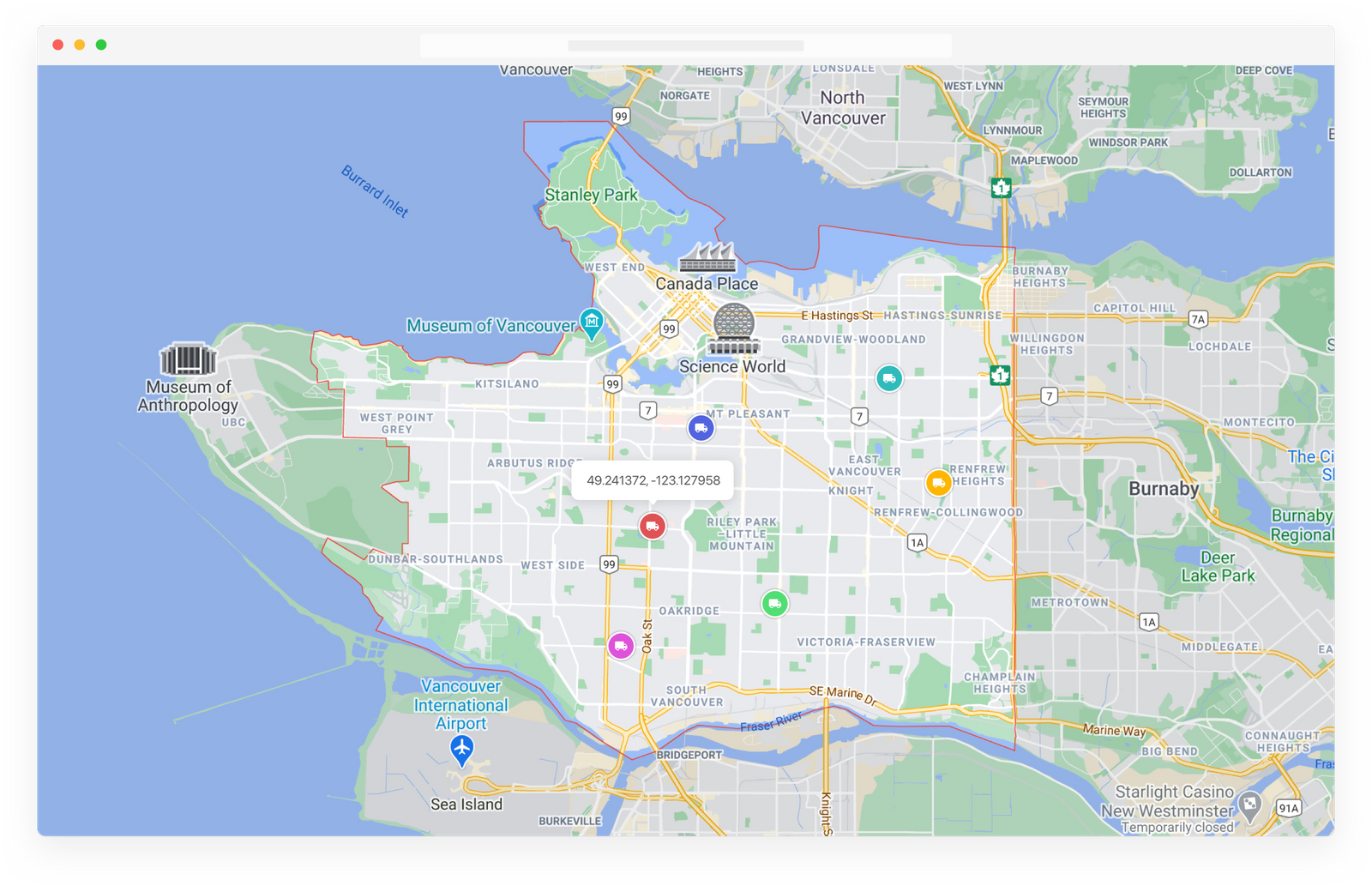 Build a delivery driver tracking app on Google Maps