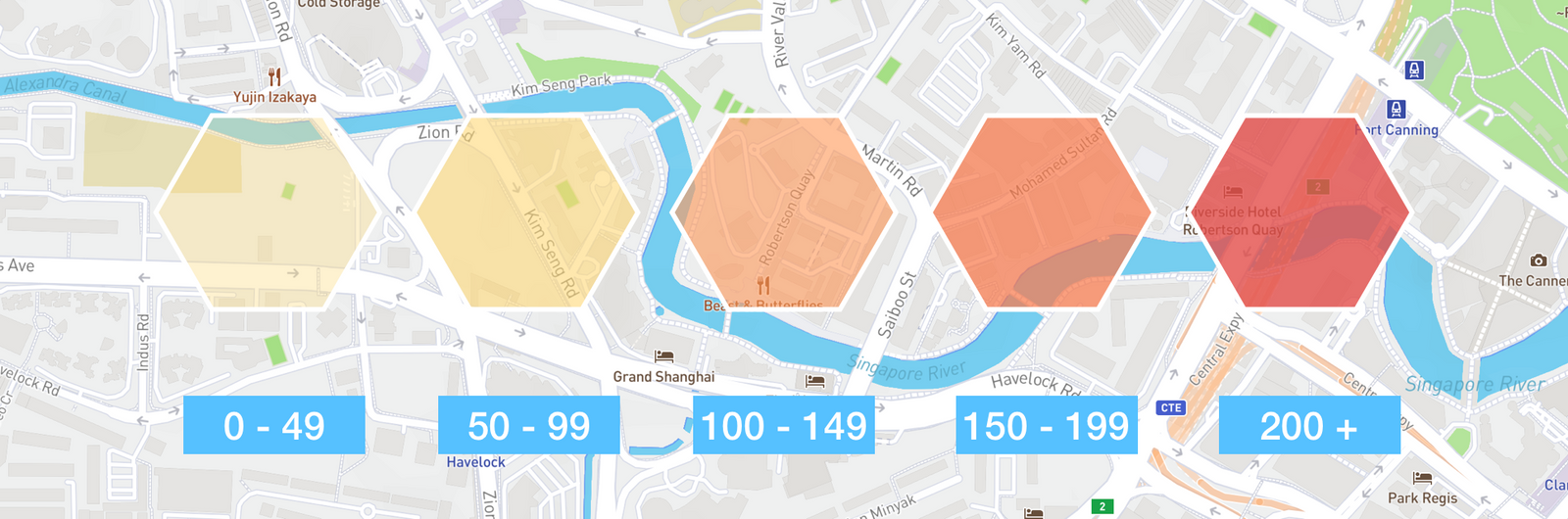 Build a taxi demand heat map with Mapbox and rc slider