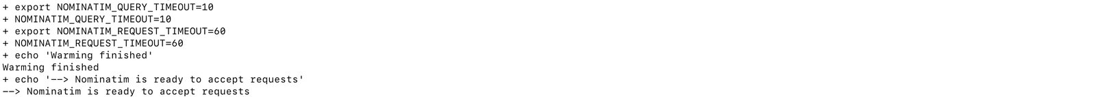 Run a free geocoder with Nominatim Docker