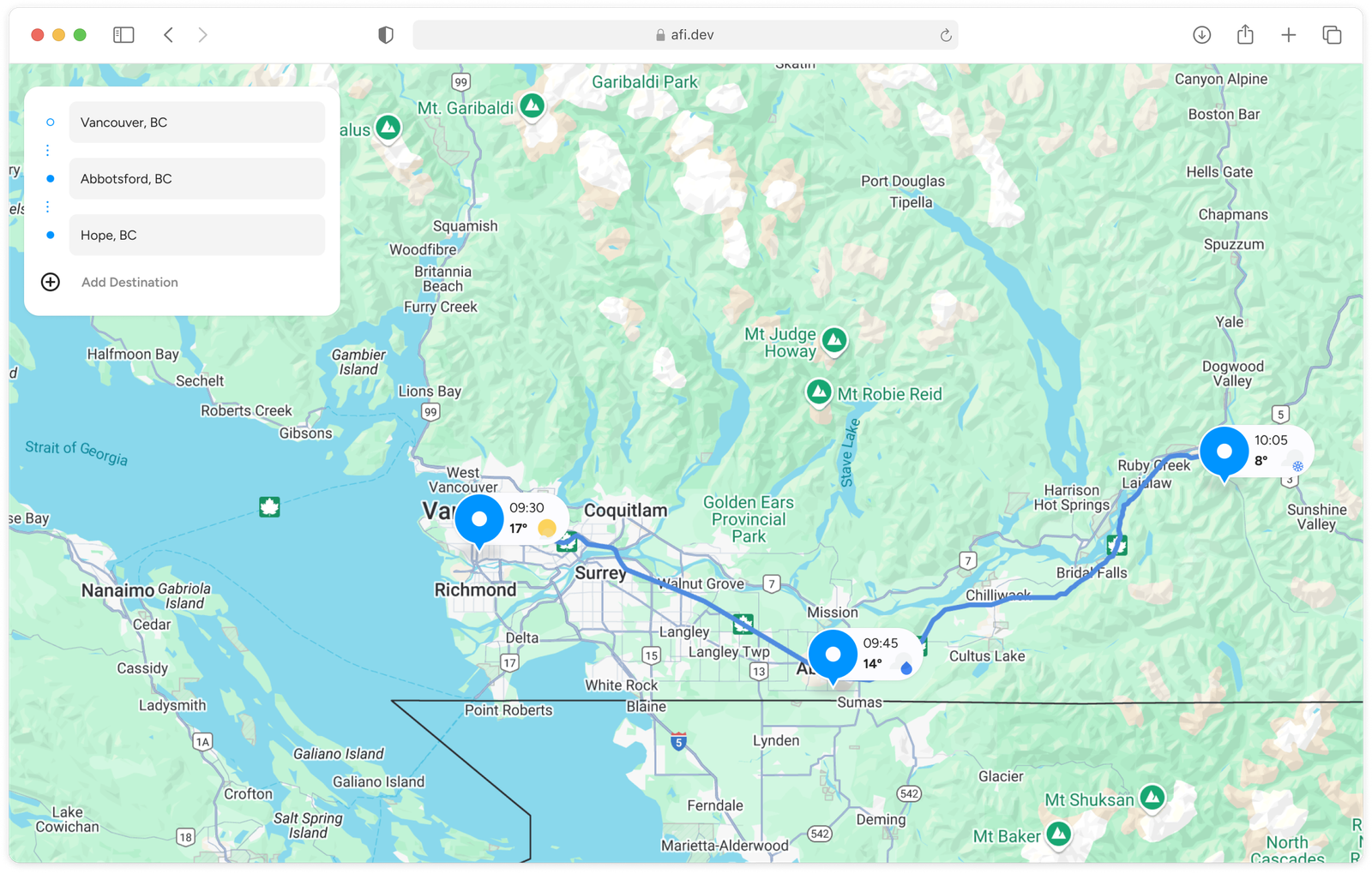 Meet the Google Weather API: Real time weather for maps