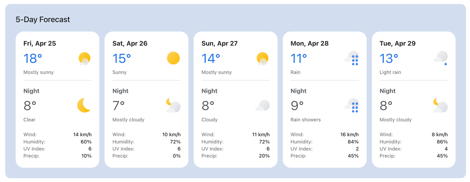 Build a weather app with the Google Weather API