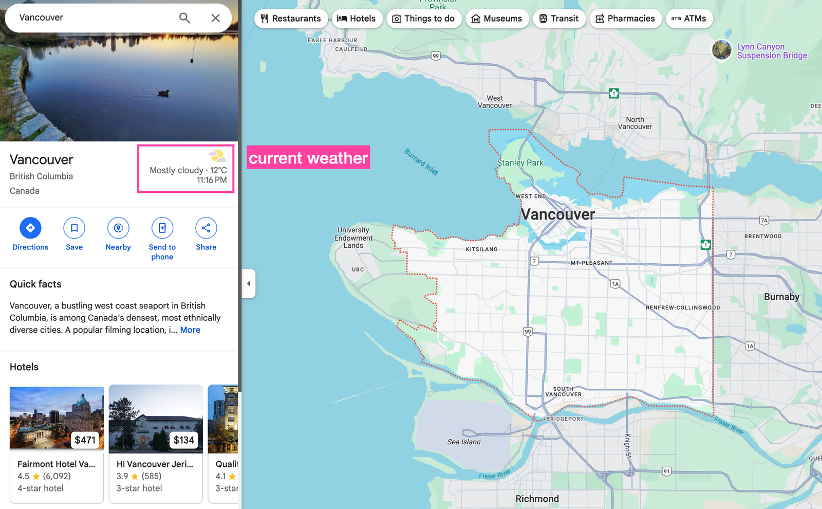Google Maps Weather: Add a weather layer to Google Maps