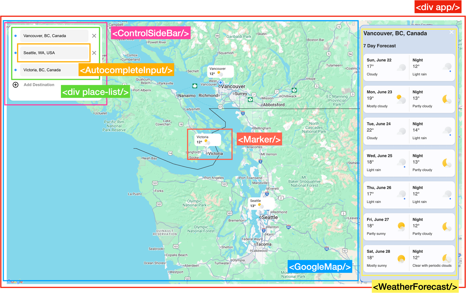 Google Maps Weather: Add a weather layer to Google Maps