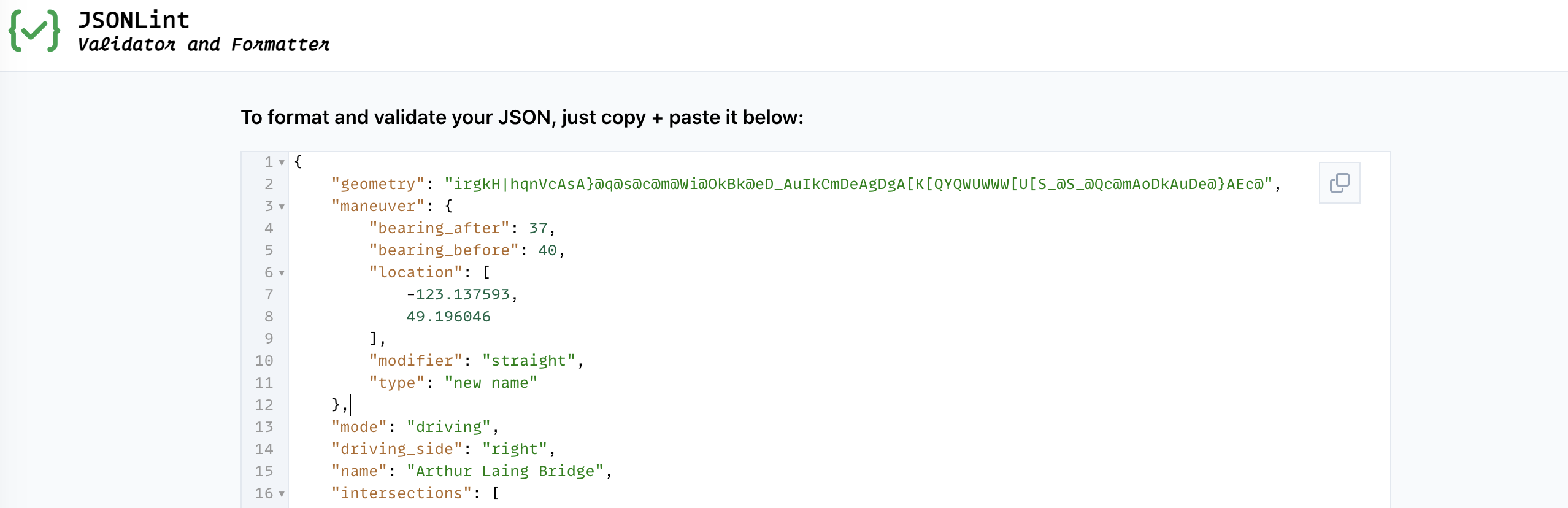 Osrm Route Api Turn By Turn Directions And Polylines