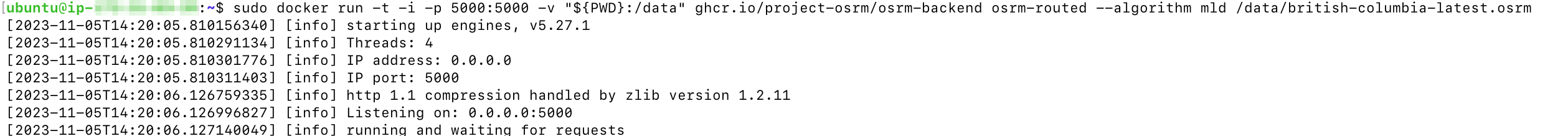 Self host the OSRM API: osrm-backend as a web service