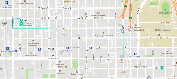 Creating a Route with the Google Maps Directions API