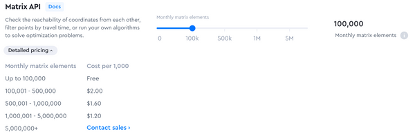 Add ETAs with real-time traffic from Mapbox Matrix API