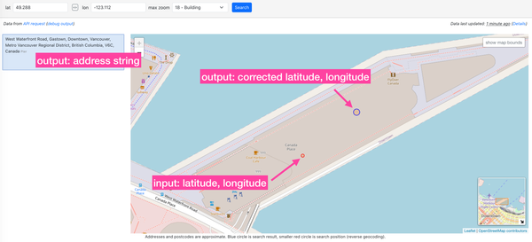 OpenStreetMap OSM Nominatim API tutorial
