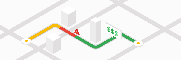Plan a route with multiple stops using the Routes API
