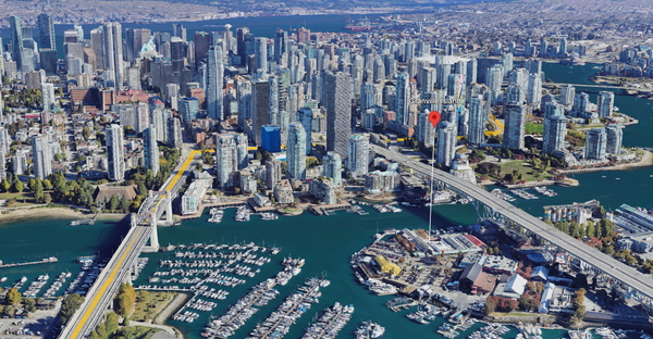 Add map markers, overlays and polylines to Google Maps 3D