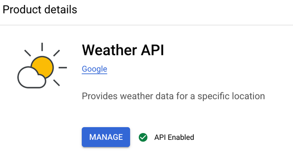 Meet the Google Weather API: Real time weather for maps